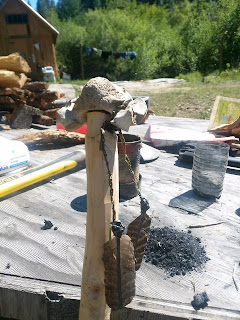 All is Safely Gathered In: Making glue out of pine tree sap and ash