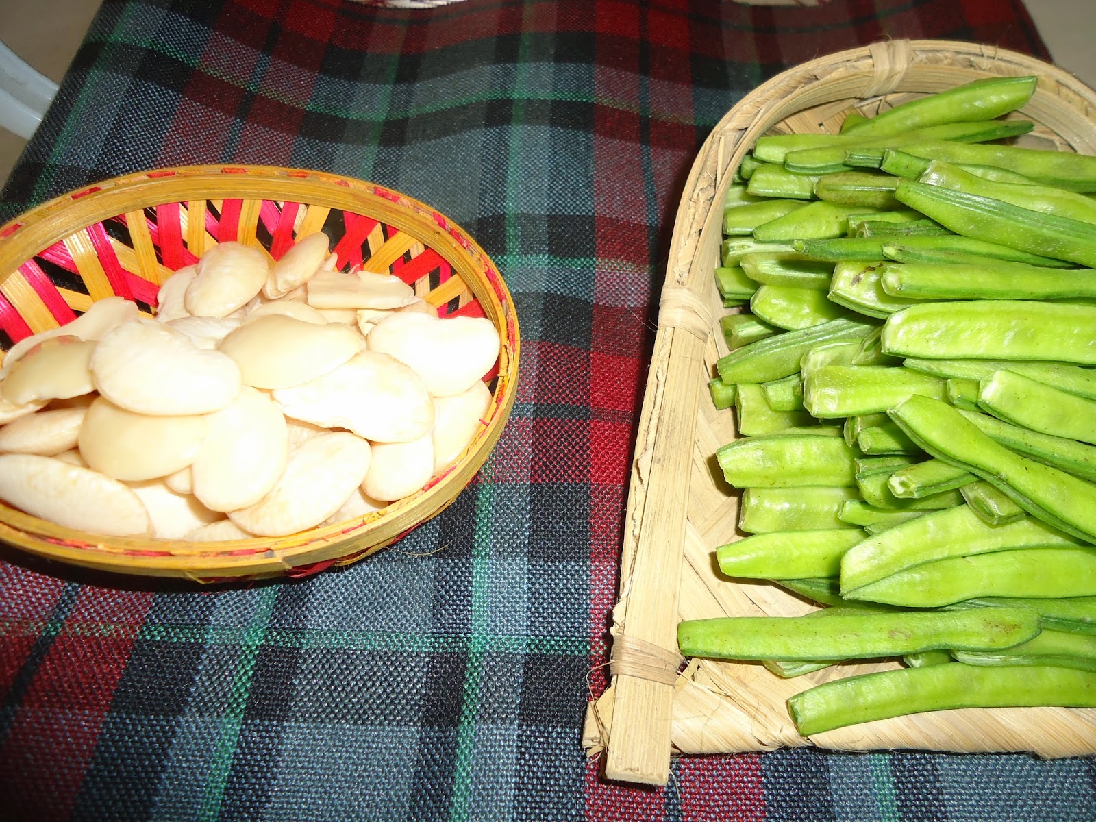 Kusuma's Abhiruchi: Goru Chikkudu & Double Beans Curry