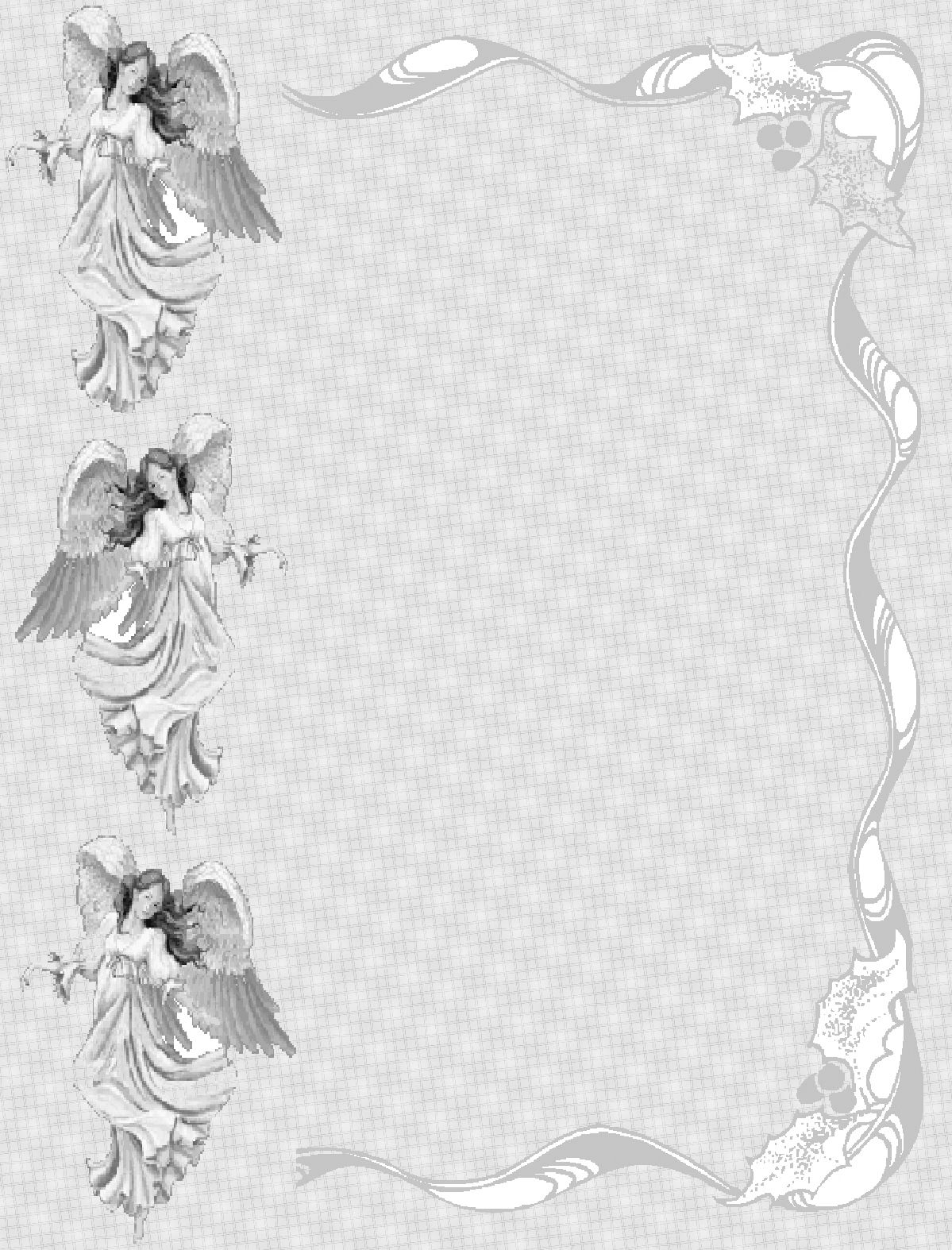 Christian Images In My Treasure Box: Angel Borders , Frames And Backgrounds