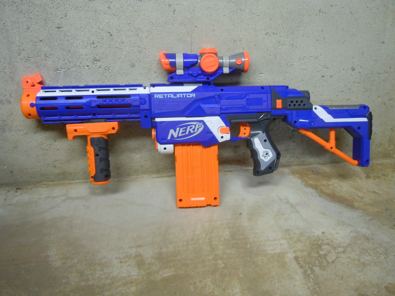 Lasagna678 Nerf Mods: First Look: N-Strike Elite Retaliator and Rampage