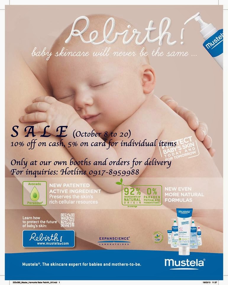 Chronicles of a Nursing Mom: We Love Mustela!