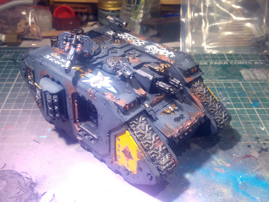 [hobby] Warhammer 40k - Land Raider weapon upgrades