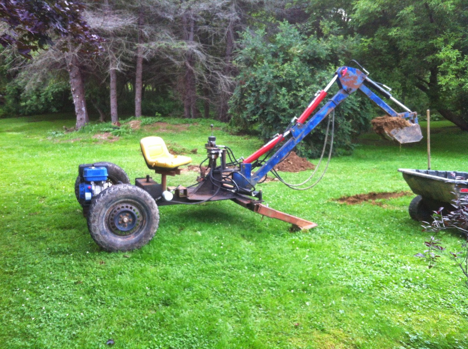 Mike's Tractor projects: Flan Digger