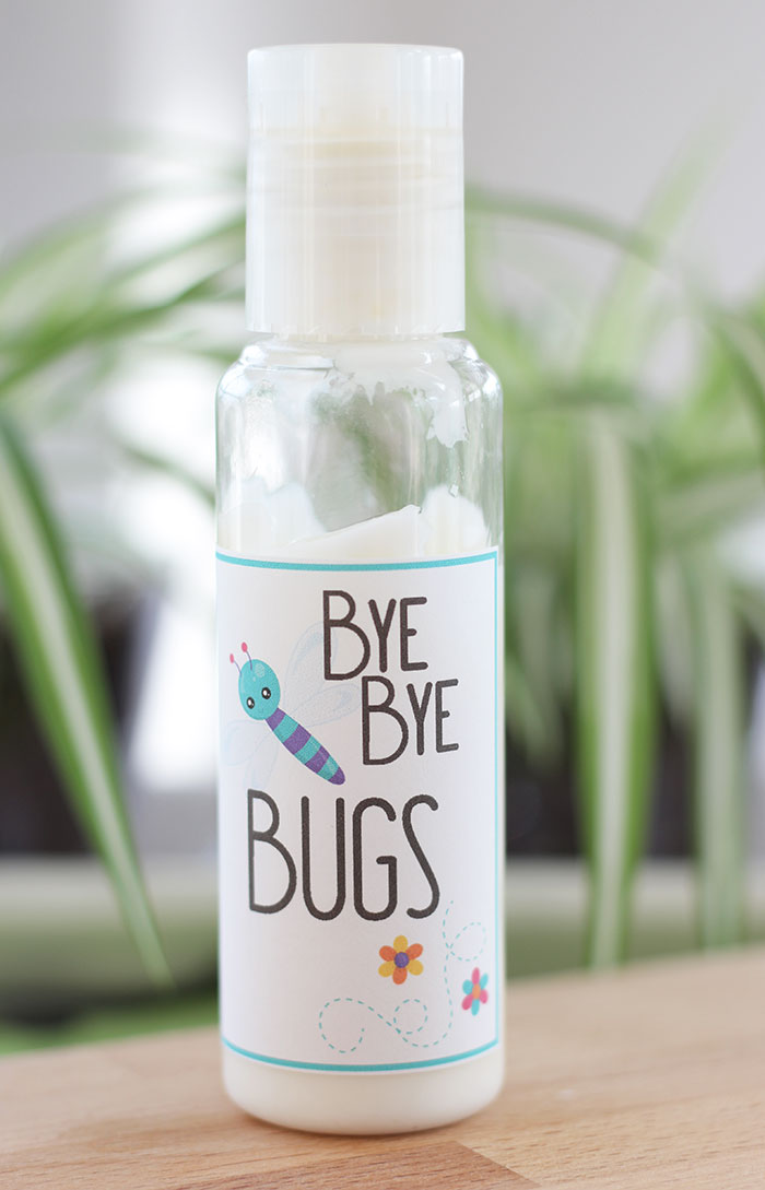 Easy Homemade Bug Lotion for the Whole Family (with Free Printable ...