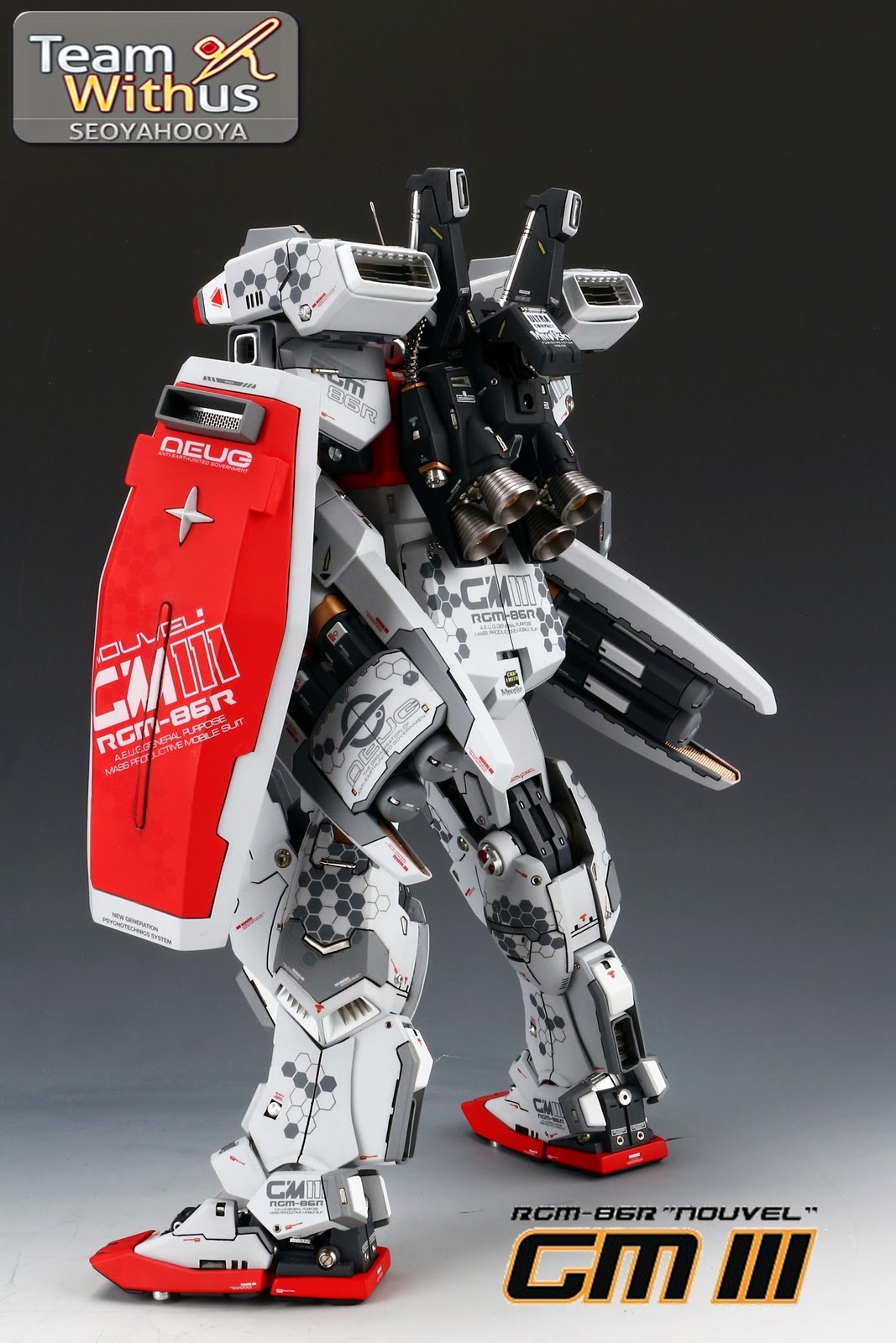 GUNDAM GUY: 1/72 RGM-86R GM III 'Nouvel' - Painted Build