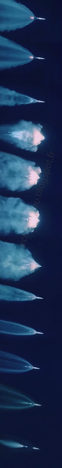 Archéovidéo le Blog: Apollo 11, first stage separation (Saturn V)