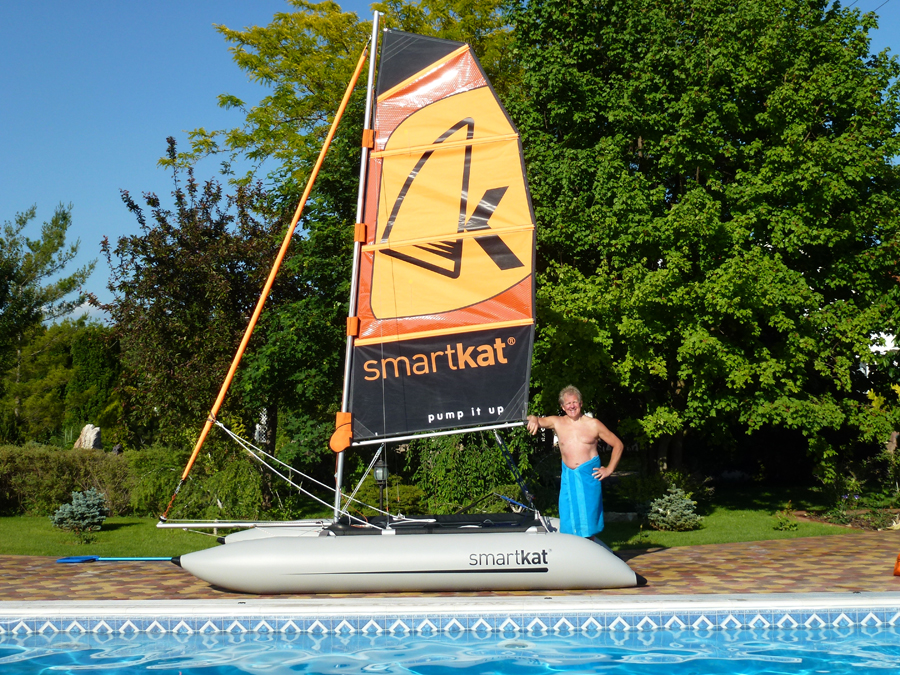 Expat with Attitude: SmartKat Inflatable Catamaran