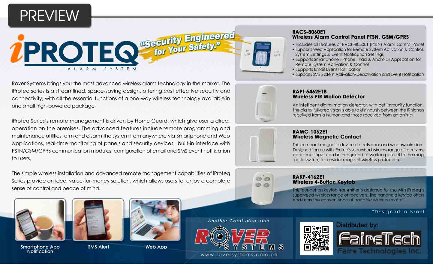 Rover Systems Wireless Alarm Systems - CCTV Philippines ~ Rover Systems ...