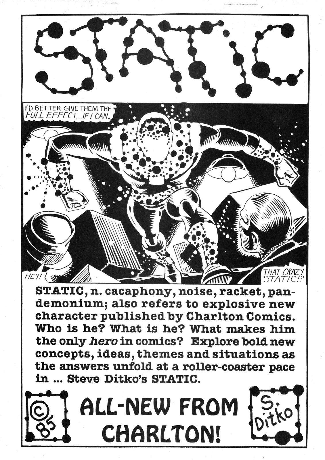 Marvel Mysteries and Comics Minutiae: Ditko at Charlton Part 2: 1972-1974