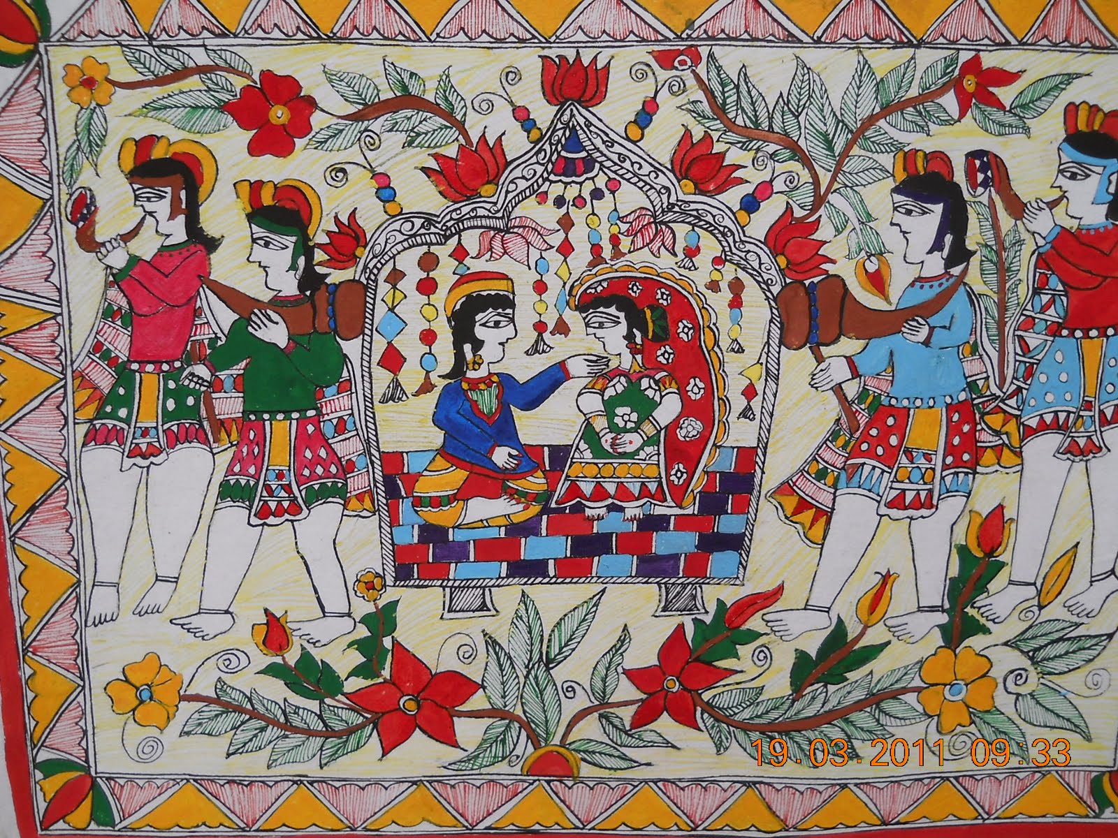 MITHILA PAINTING TRAINING CENTRE: May 2011