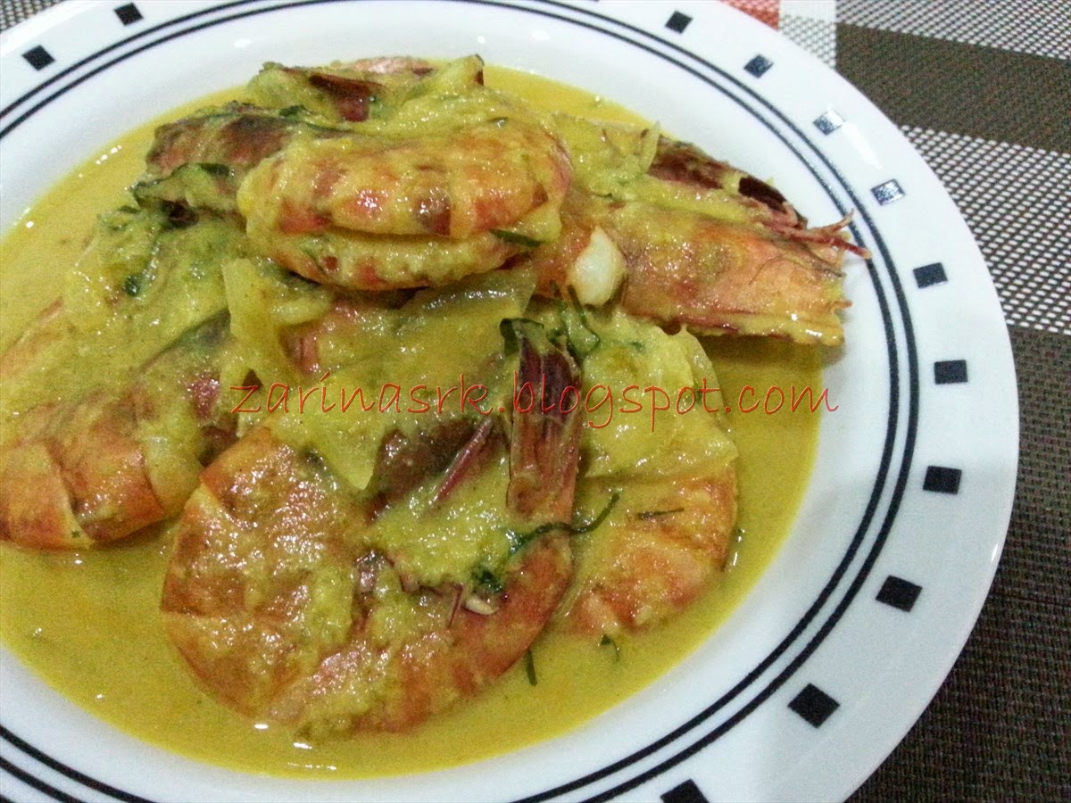 RODA BERPUSING MENCARI NIKMAT ALAM: GULAI UDANG GALAH TEMPOYAK