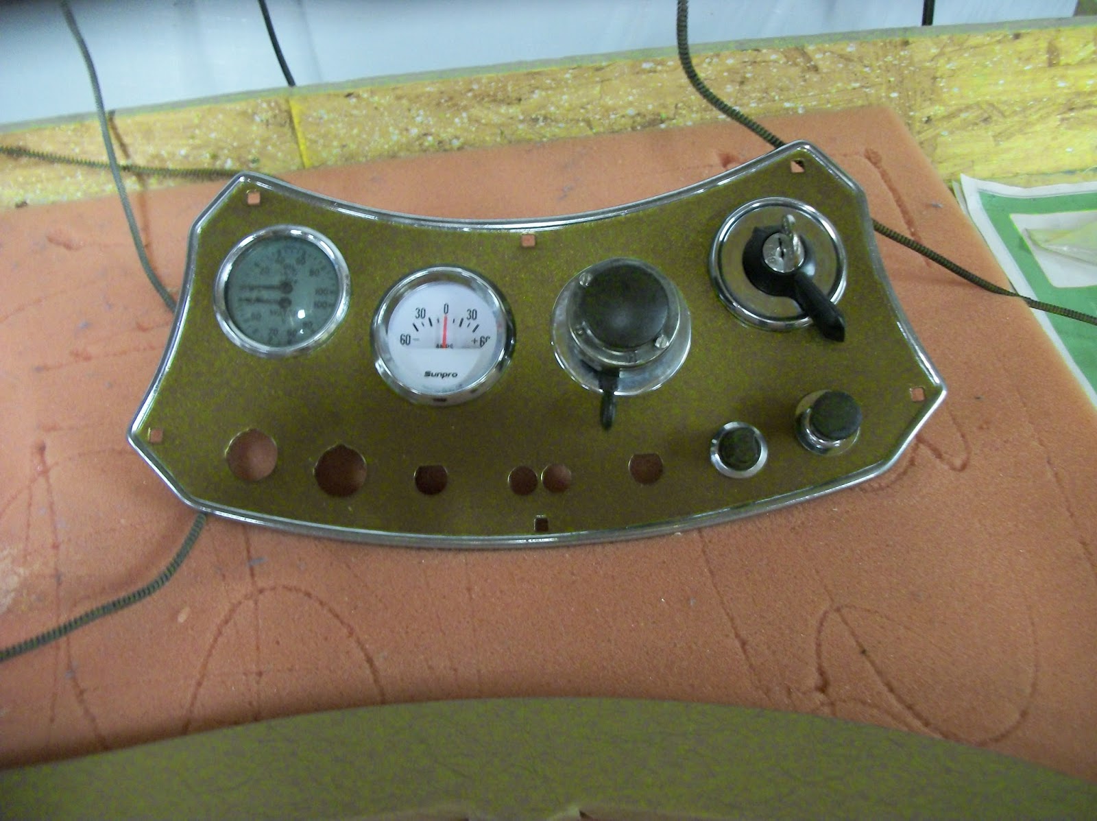 1952 MG TD: Instruments