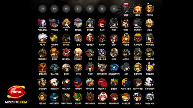 ReZPeCtor: pangkat dan hero-hero lost saga