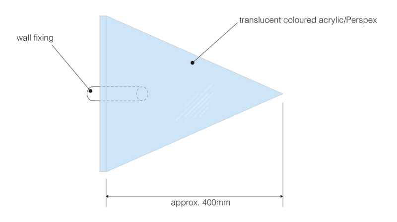 A Walsall Field: Perspex Triangle