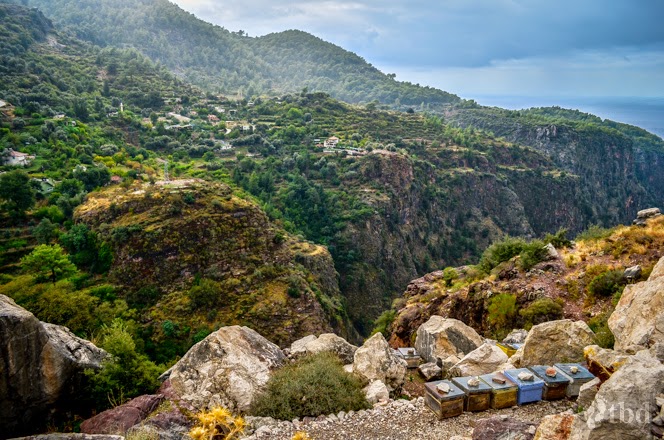 Faralya - the village on the cliffs of Butterfly Valley - Traveling by ...