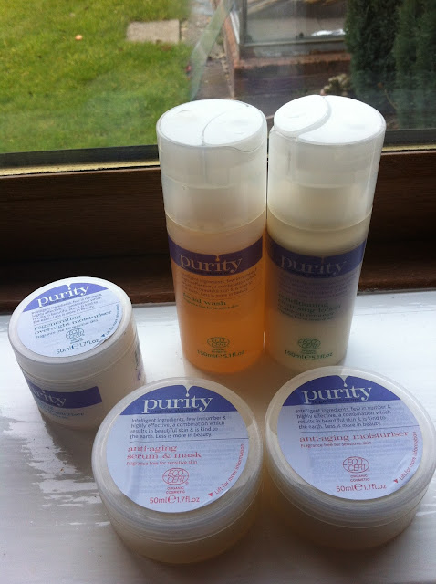 Purity organic skincare review.