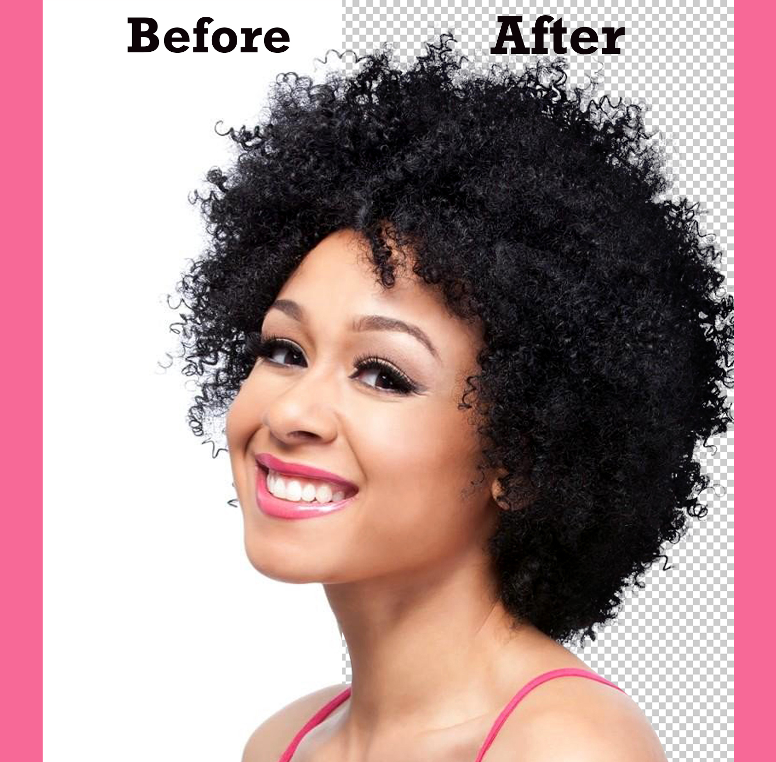 Layer Mask To Remove A Hair Background by Hair Masking - Photoshop ...