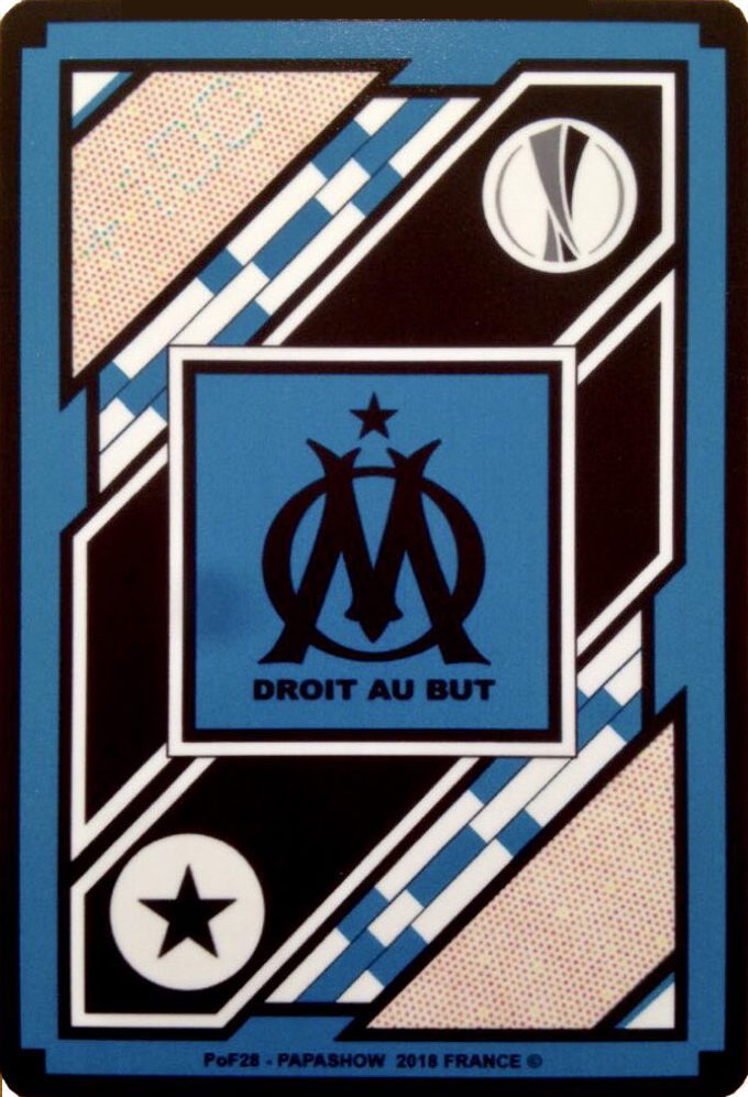 Olympique de Marseille | Trading Cards: Cartes custom françaises