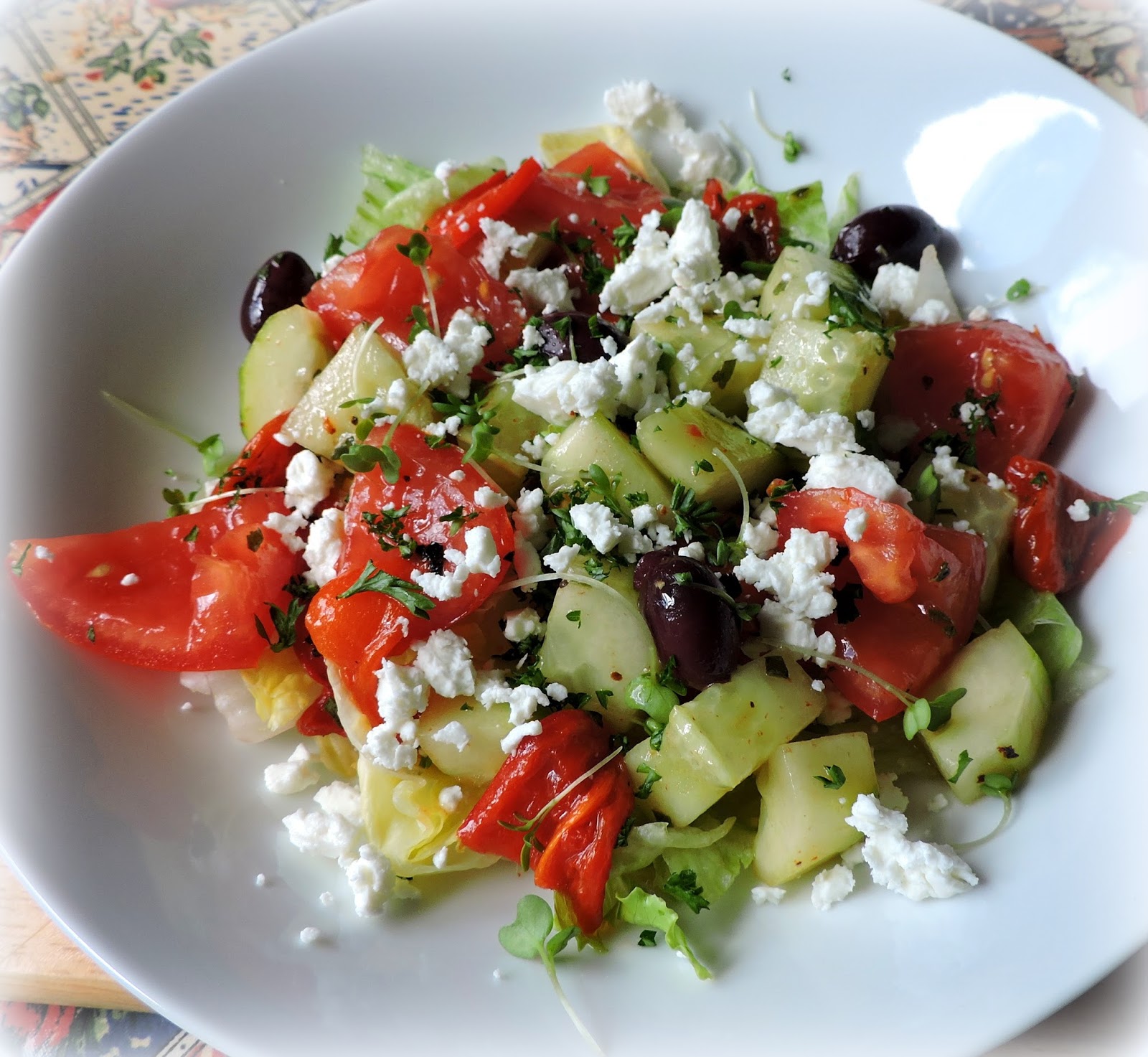 Big Fat Greek Salad | The English Kitchen