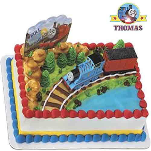 Kids cake cartoon characters Thomas and friends cake decorations topper ...