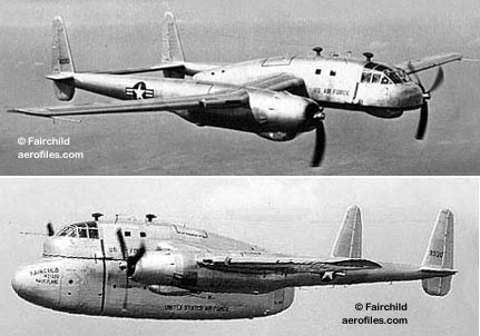 SNAFU!: Blast from the past. Fairchild XC-120 Packplane!