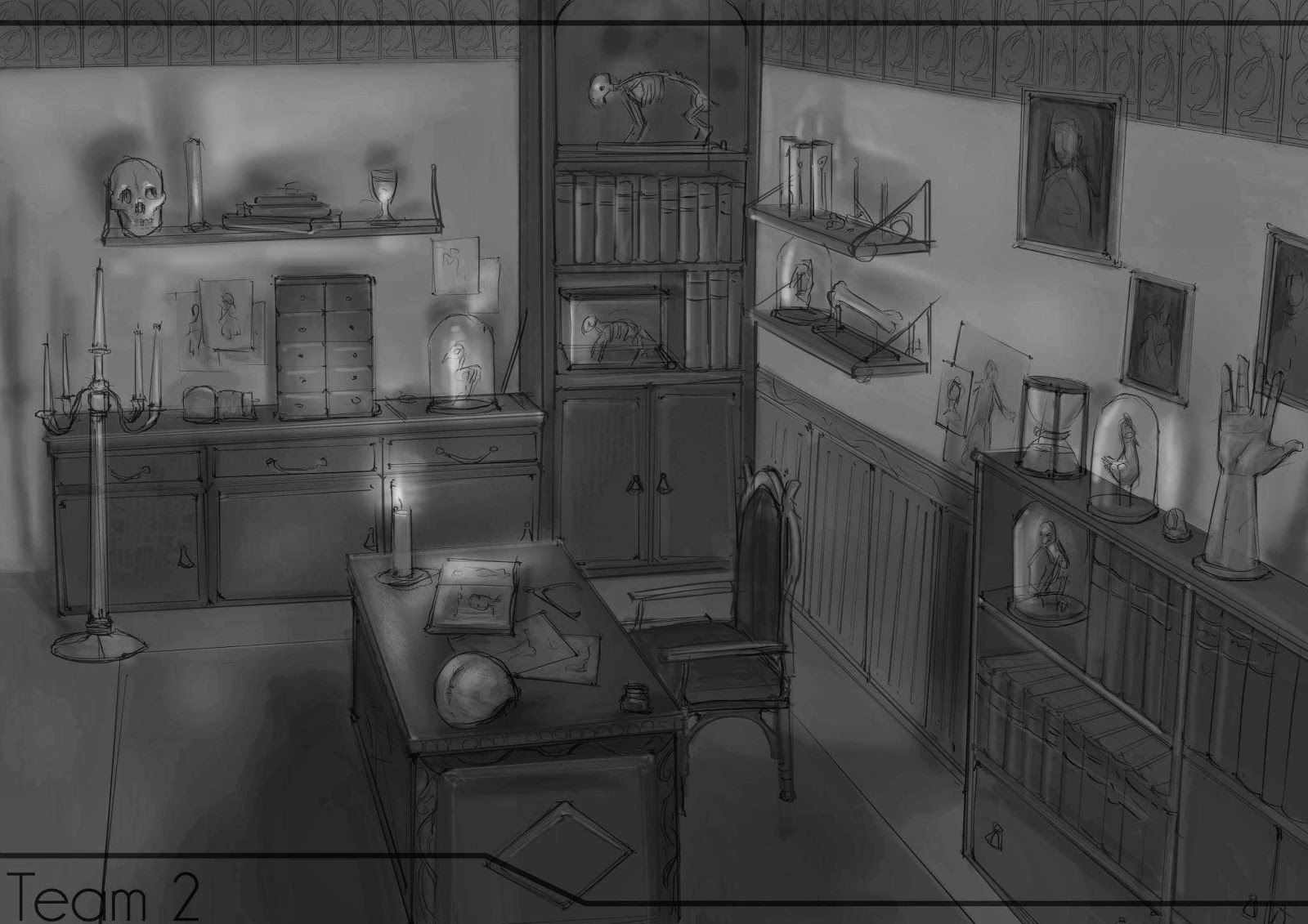 THE POEFESSIONALS: The Doctor's Lair: Frankenstein's Room