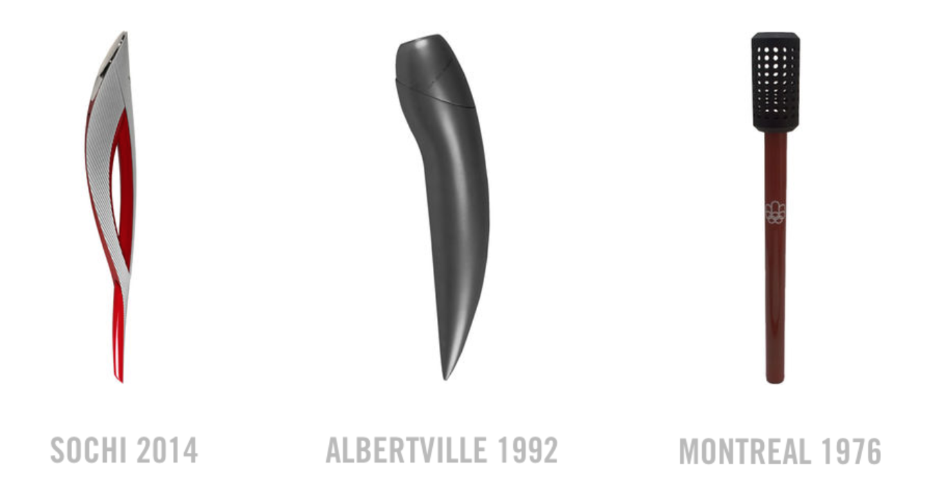 Designing The Iconic Flame - A Visual History Of The Olympic Torch