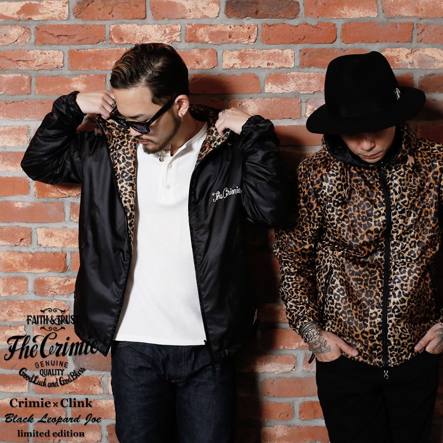 CLINK WEB SHOP - NEWS: CRIMIE × CLINK BLACK LEOPARD JOE - limited edition