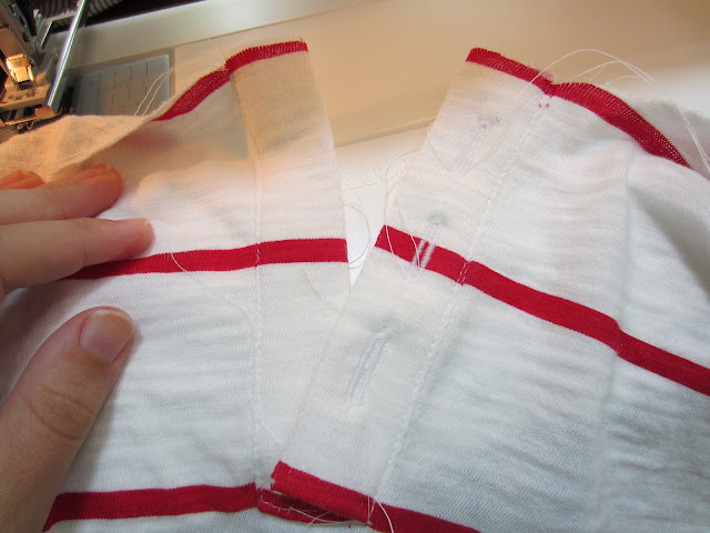 Staying Steyn: Tutorial: Simple Button Placket