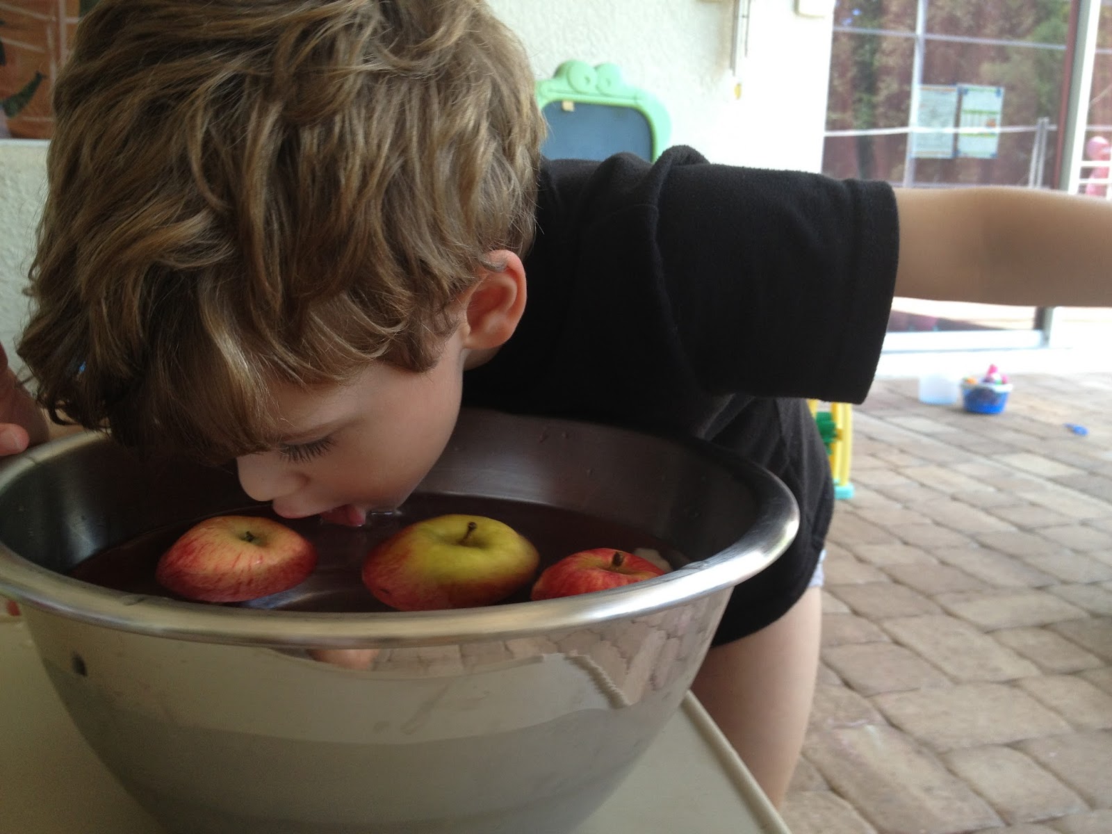 Two Much Fun: Bobbing for Apples