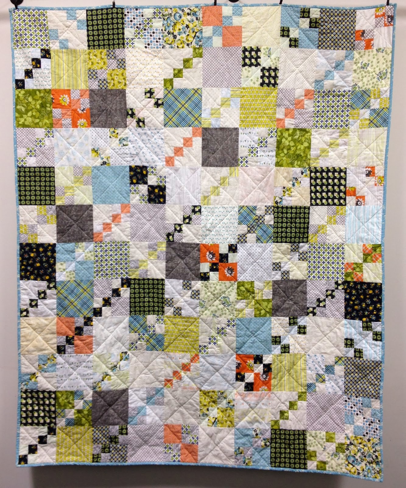 Taken Patiently: Penny Patch Quilt