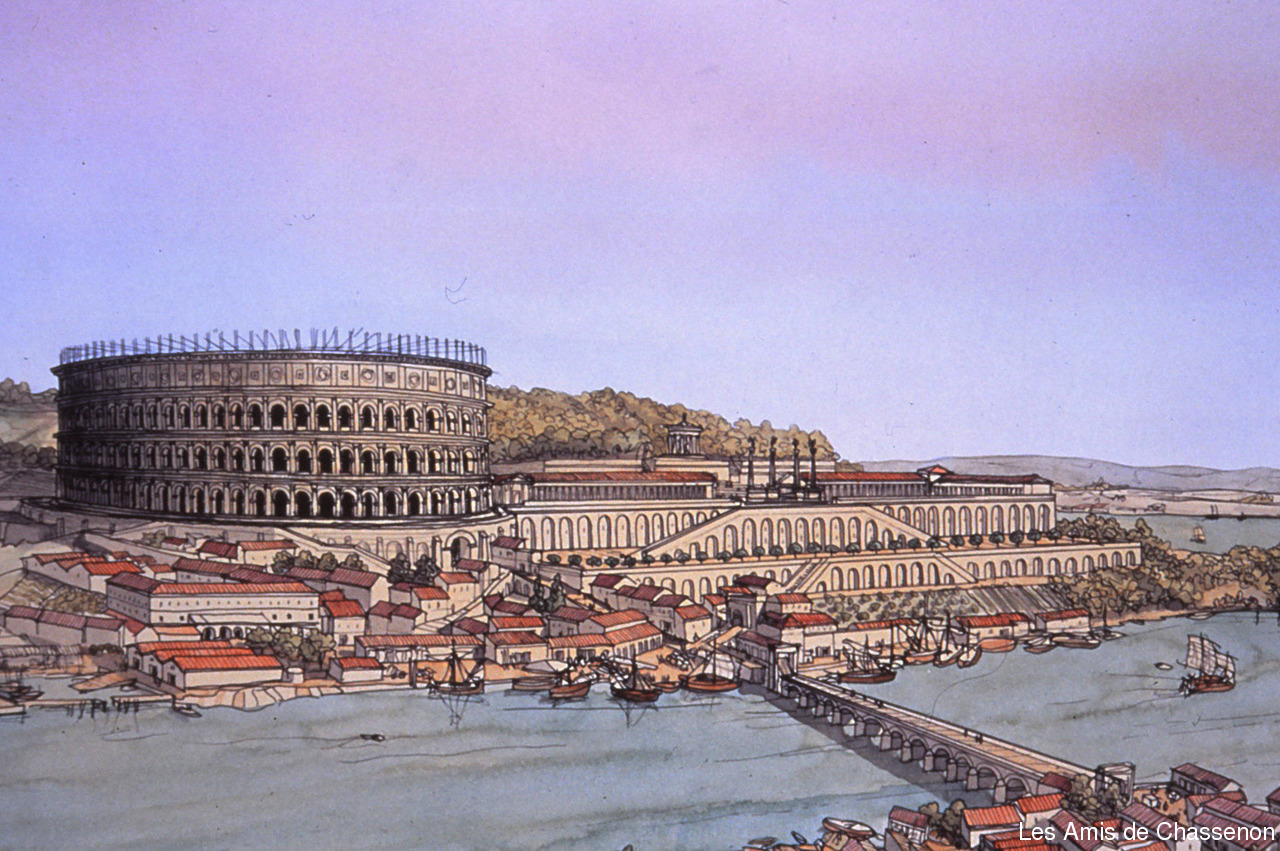 Redones Latini: L'amphithéâtre de Lyon