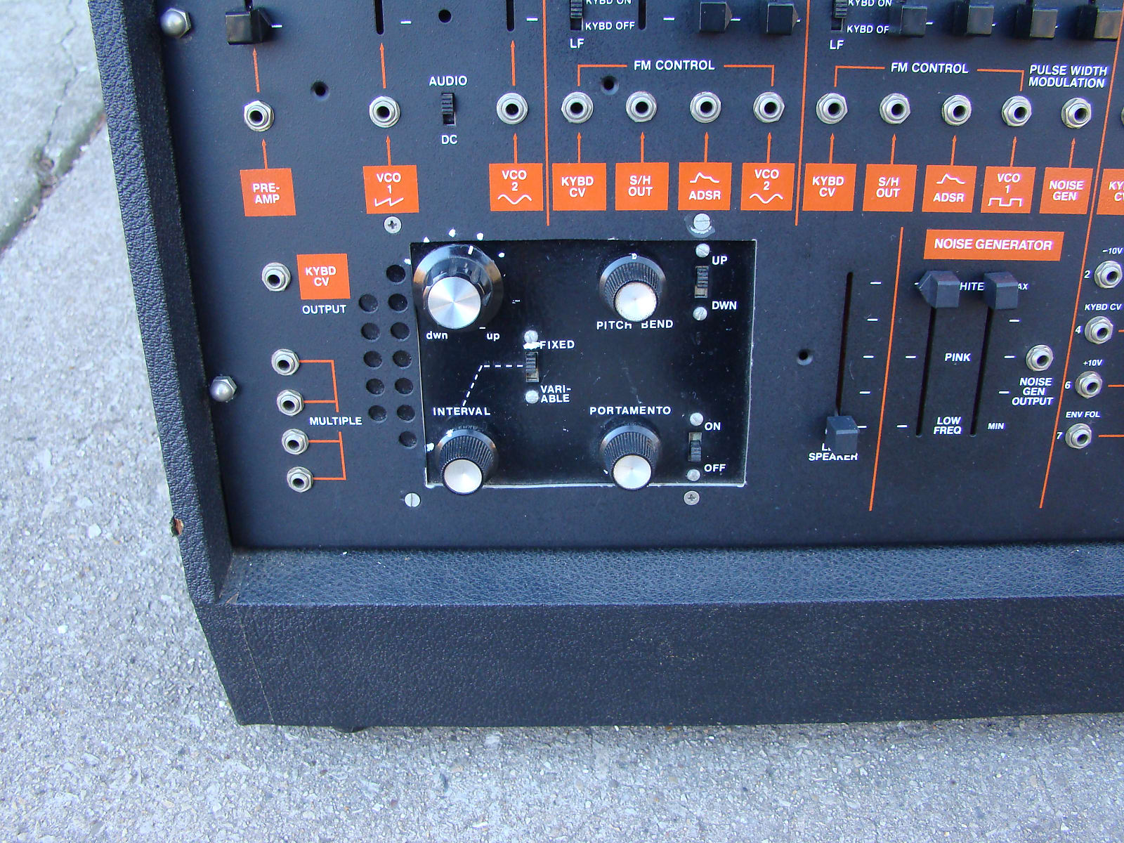 MATRIXSYNTH: ARP 2600 with custom Keytar modifications