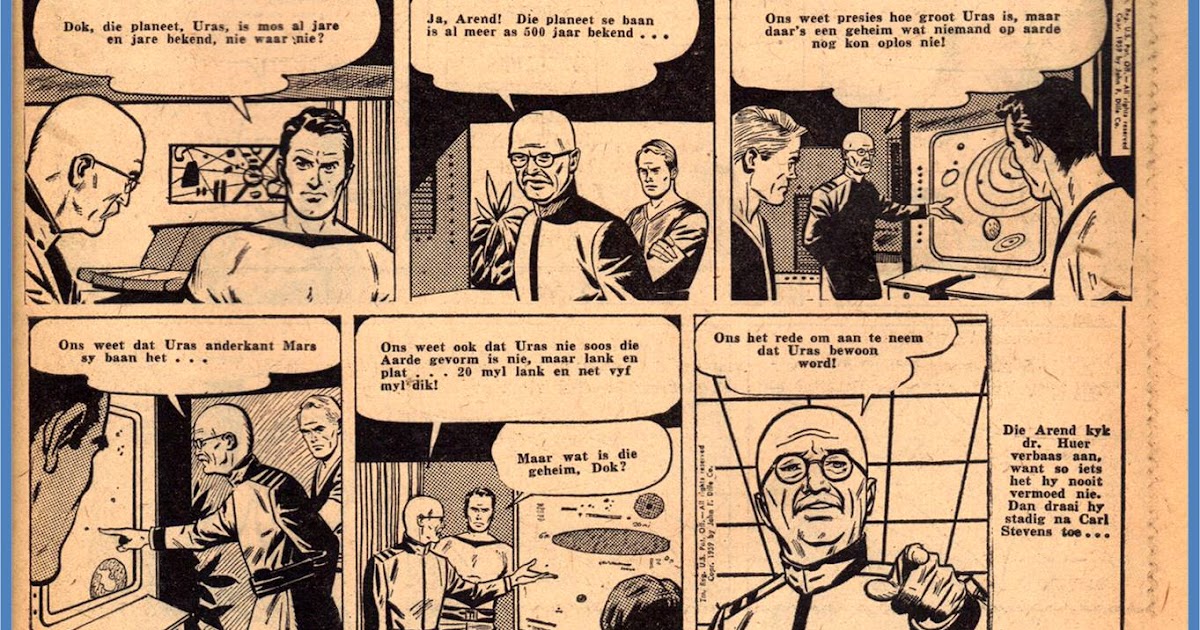 South African Comic Books: Classic Afrikaans Comic Strips