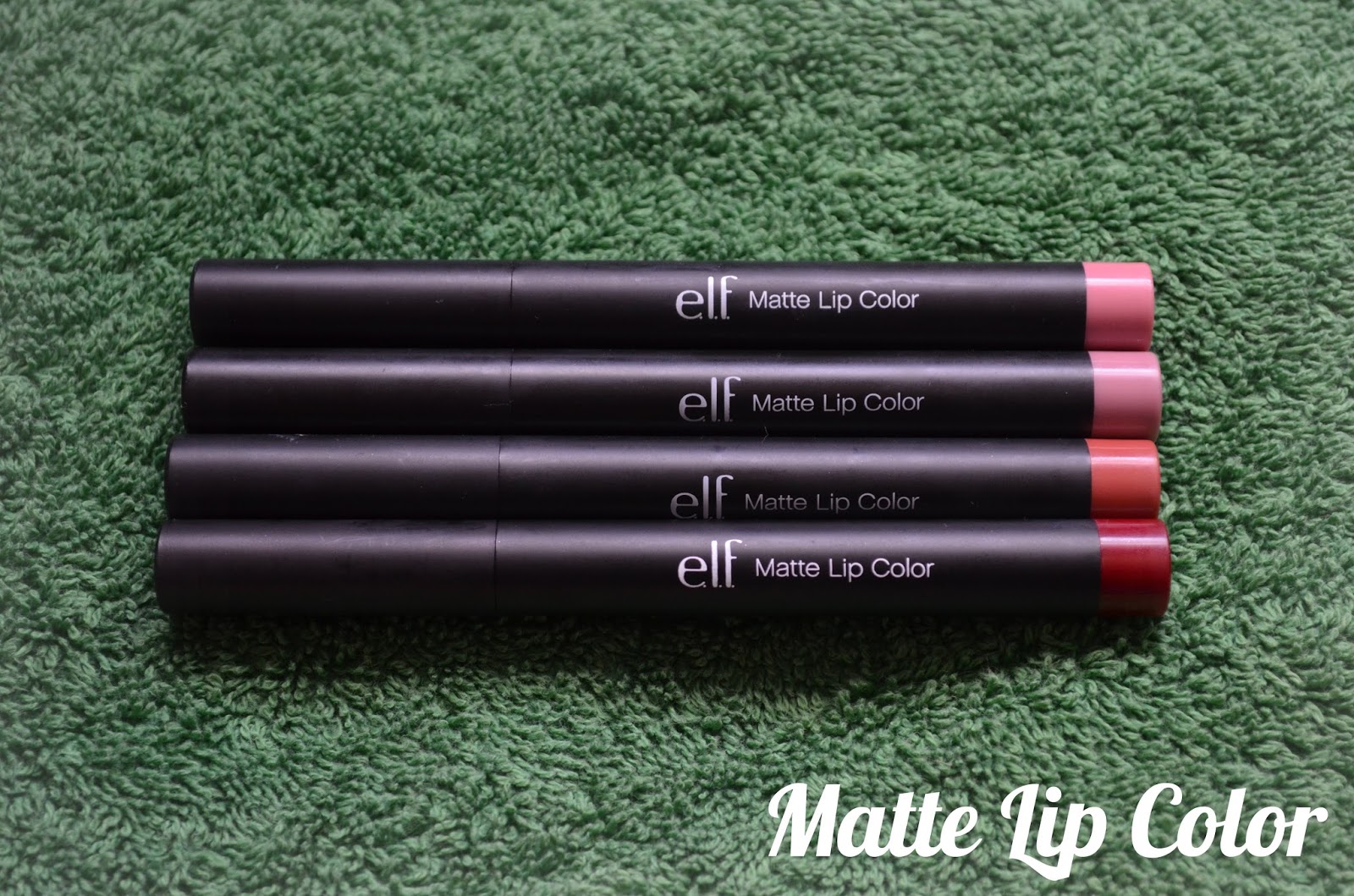 Cosmetic Junction: Elf Matte Lip Color Review and Swatches