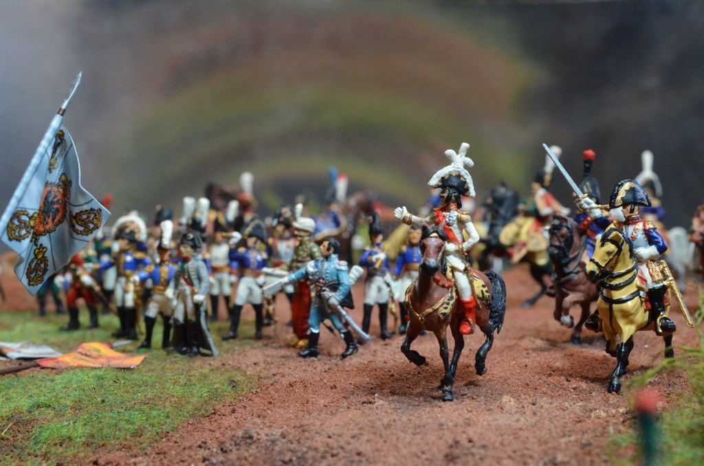 Dioramas 1/72: Maréchal Murat ! diorama au 1/72