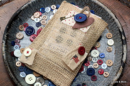 crafty goodies: Button bag and button cards with Buttons Galore & More~