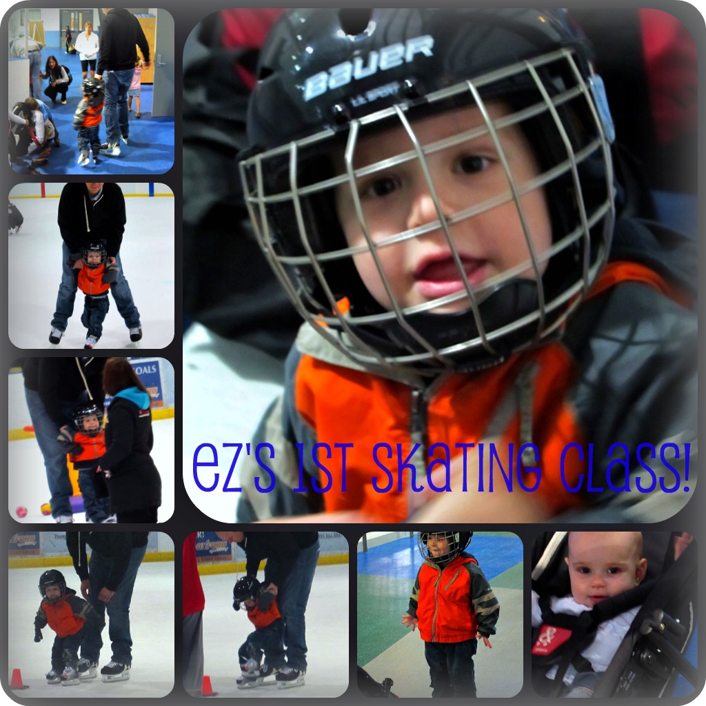 Mummy Maggie Chronicles: EZ's First Skating Class
