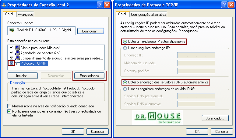 Dr House Informática: SpeedStream 4200 - Acessando a página de ...