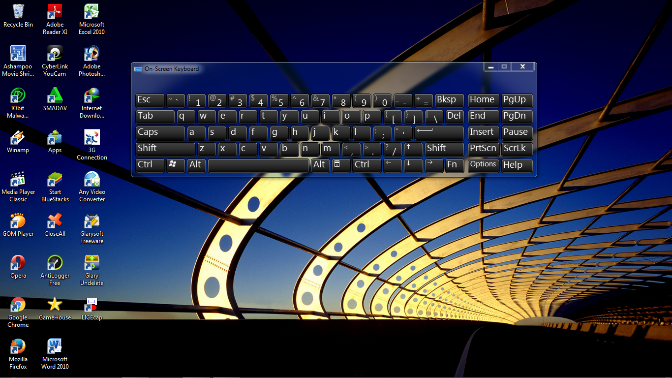 Cara Menampilkan Keyboard Di Dalam Layar Laptop (KeyBoard Virtual ...