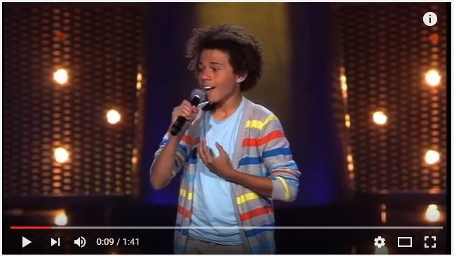 Lucas Van Roekel, Anak Papua Juara The Voice Kids di Belanda - 7komen