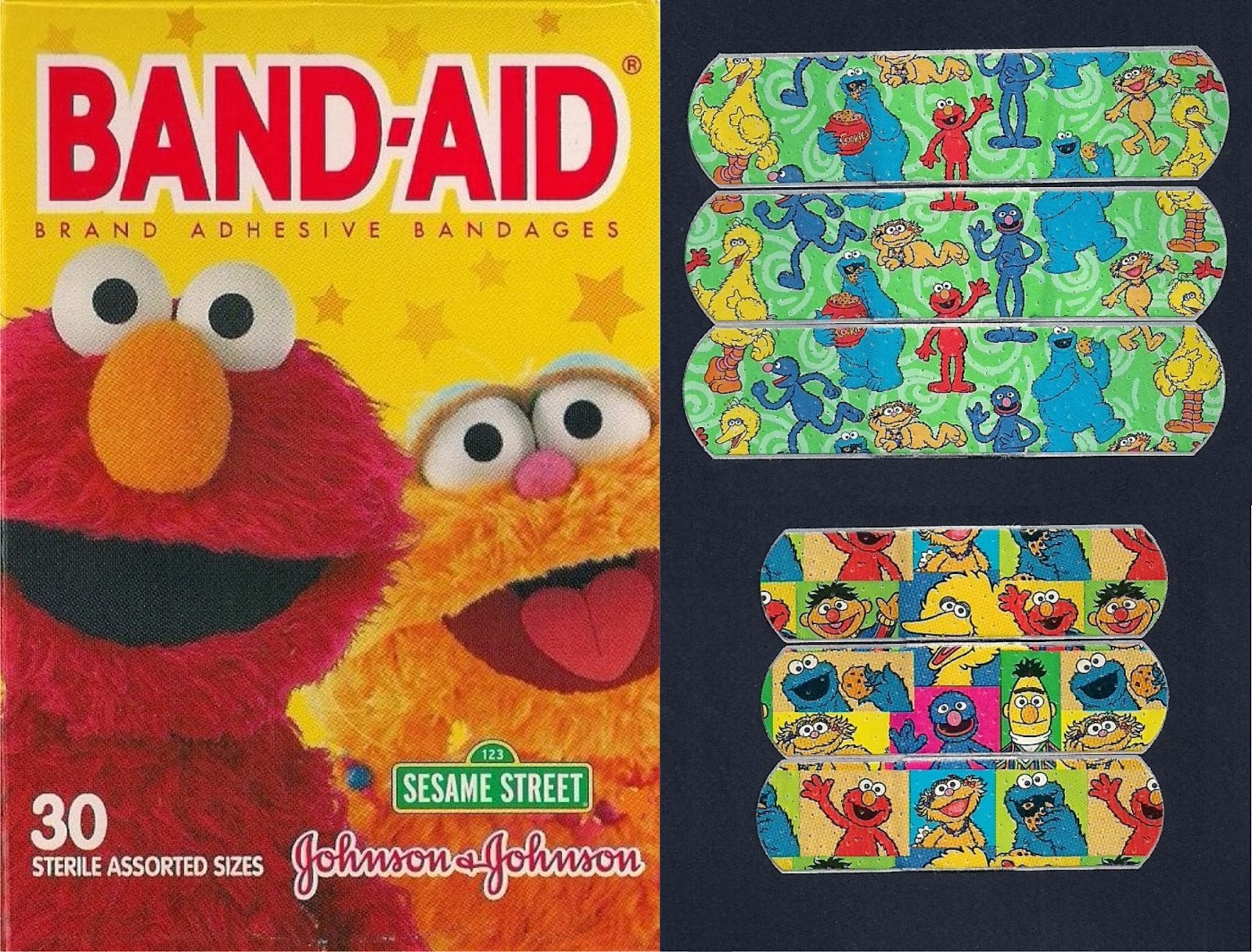Band-aid Collection.: Sesame Street