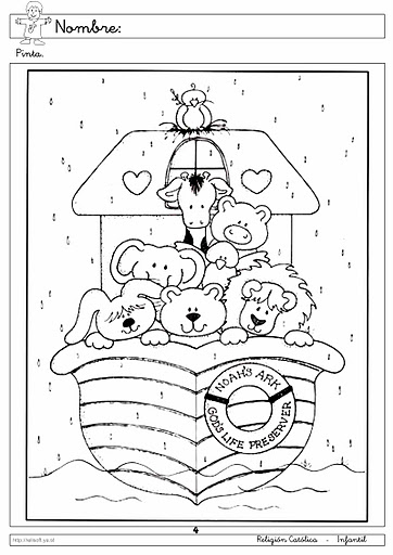 ERLIJIOKO IRAKASLEA: EL ARCA DE NOÉ: ACTIVIDADES