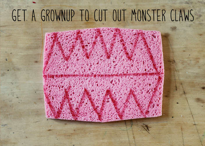 kid-play-do: Monster Feet DIY