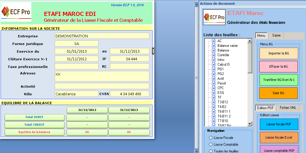 comptasoftmaroc: ETAFI ECF PRO VERSION COMPLETE