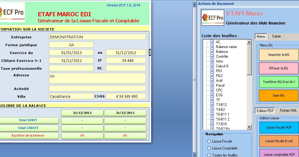 ETAFI ECF PRO VERSION COMPLETE ~ comptasoftmaroc