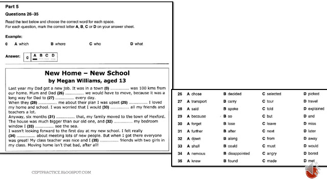 CEPT Practice: CEPT TEST 1