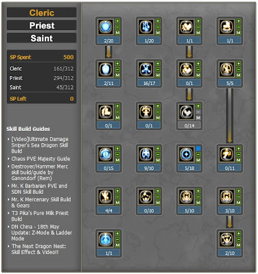 [Build] Full Supportive Priest - Dragon Nest SharpStation