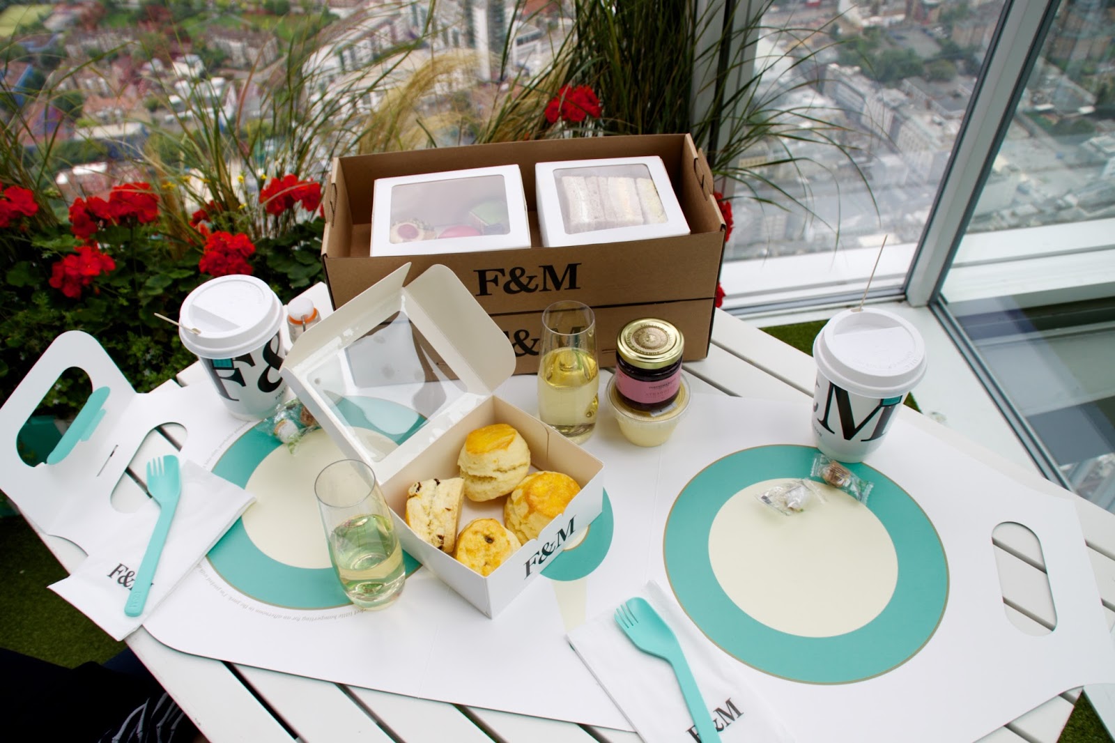 Jessie & Jake: Our Sky-High tea experience at The View from The Shard