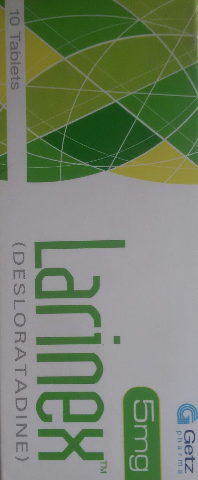 Medicine Guide: Larinex Desloratadine tablets by Gets